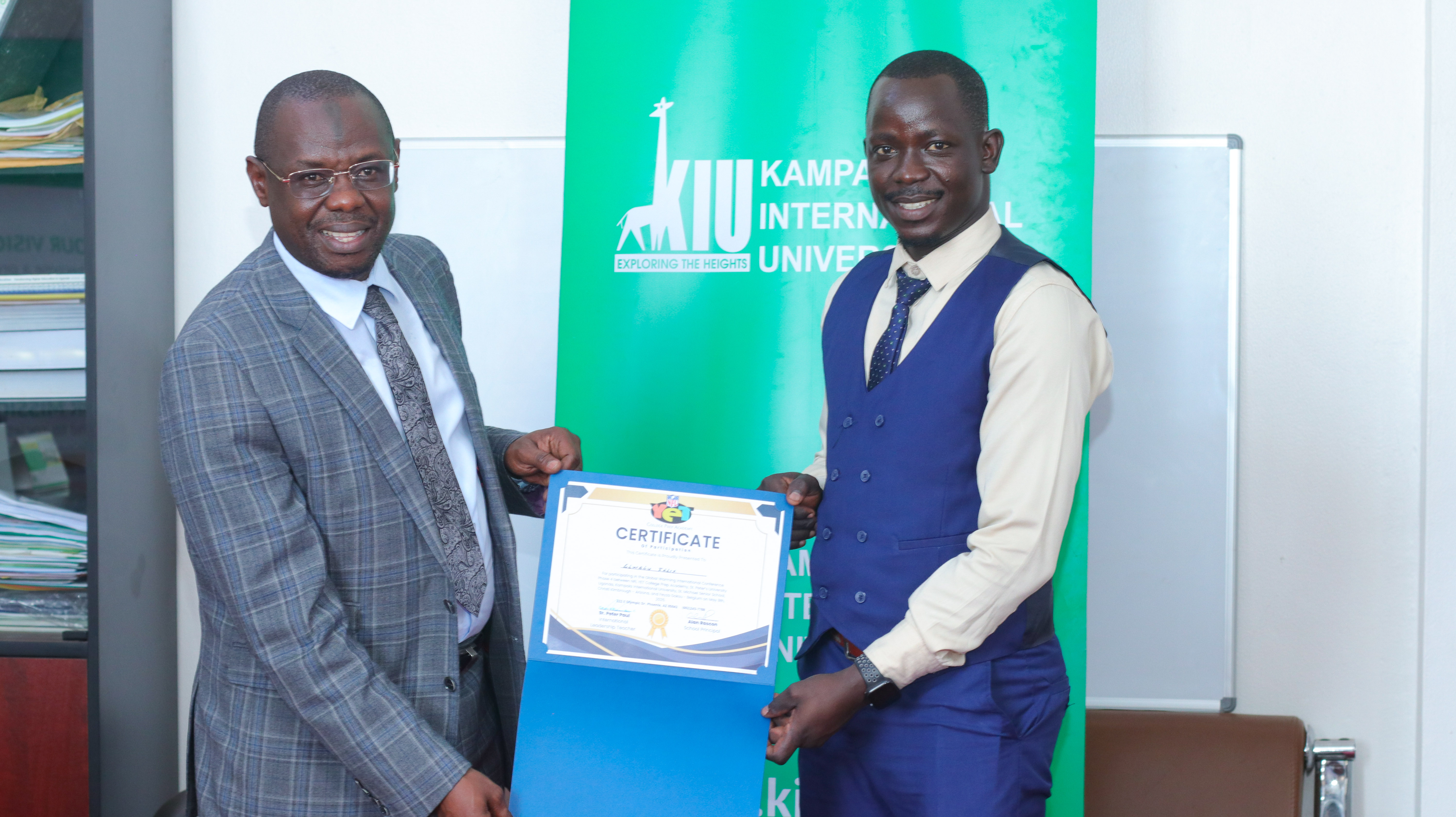 KIU Honoured For Innovation and Global Contribution To Climate Change ...